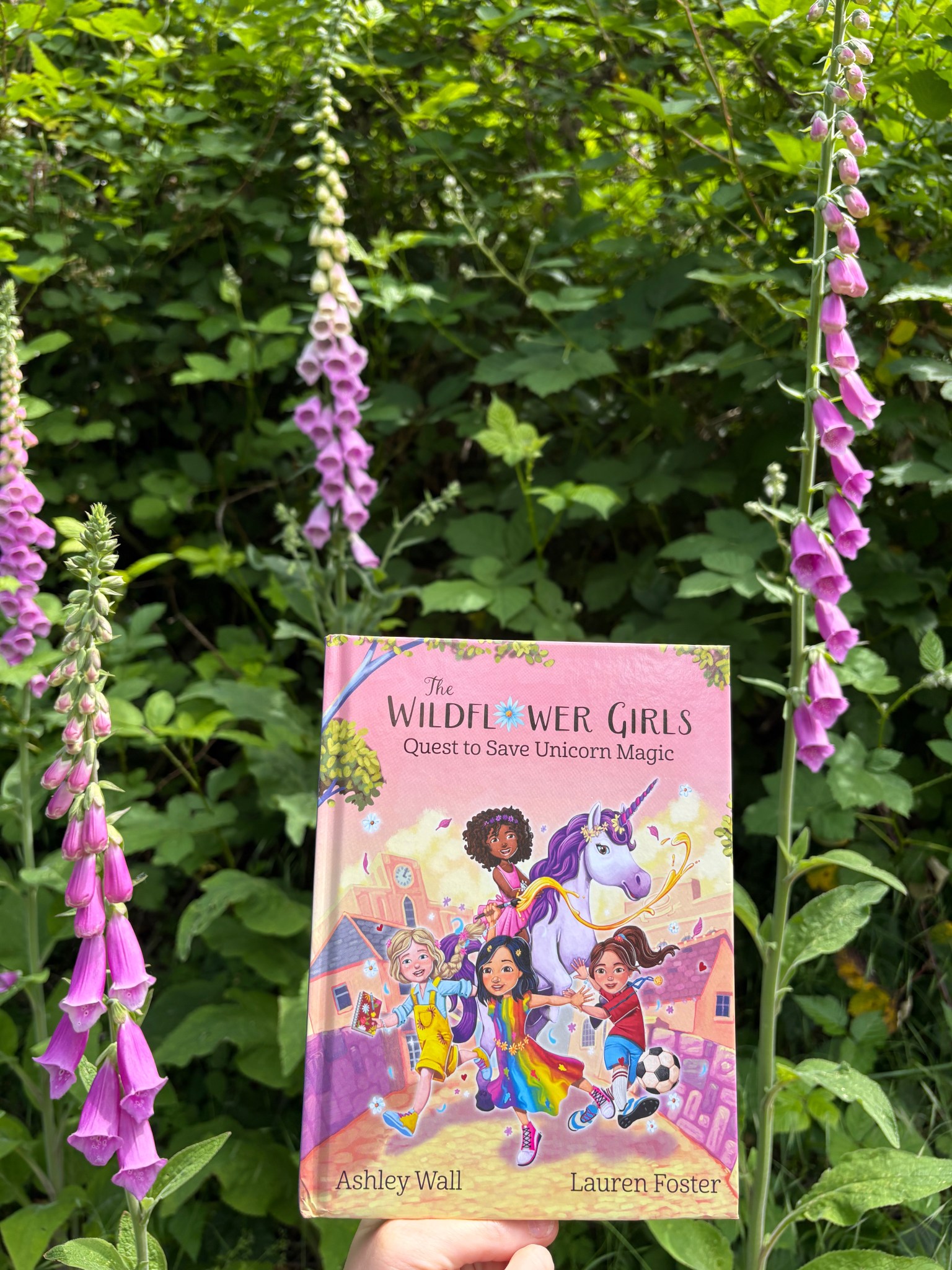 🌸🦄The Wildflower Girls: Quest to Save Unicorn Magic by Ashley Wall ...